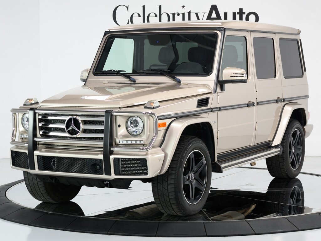 2017 Mercedes-Benz G550 designo manufaktur Desert Silver Metallic ...